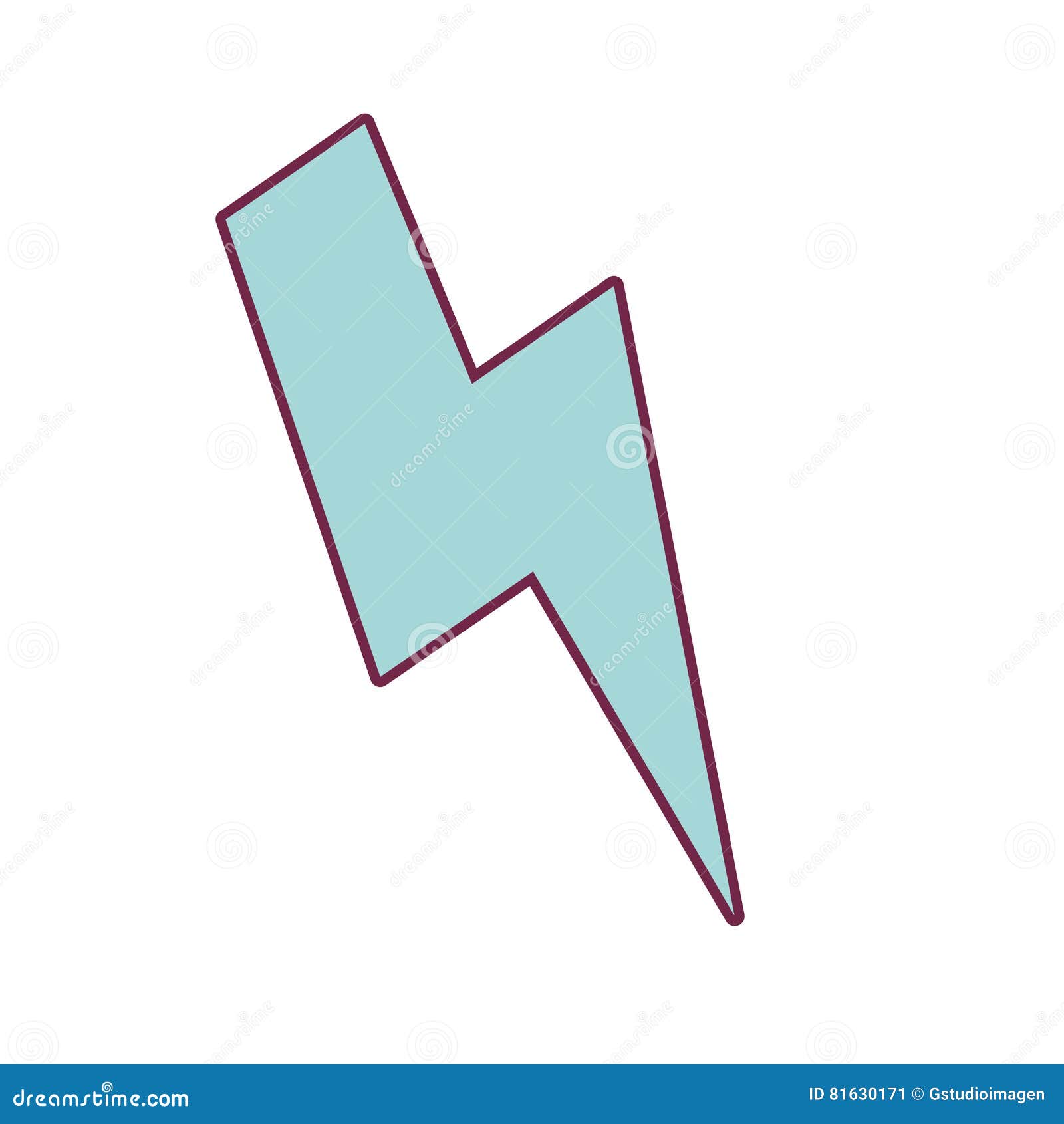 Ray energy isolated icon stock vector. Illustration of icon - 81630171