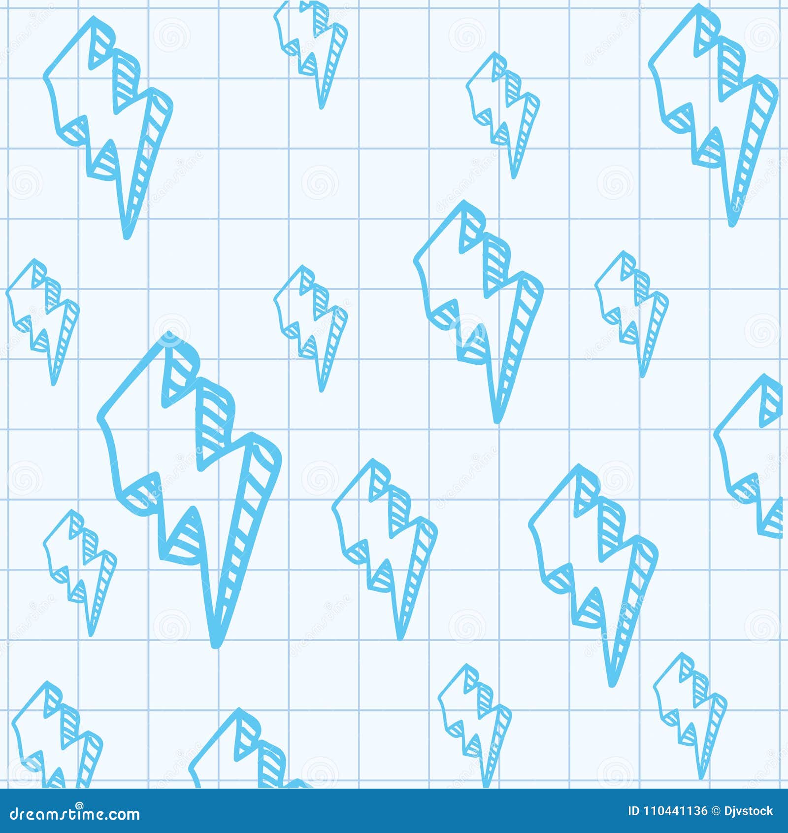 Ray of energy scribbles stock vector. Illustration of powerful - 110441136