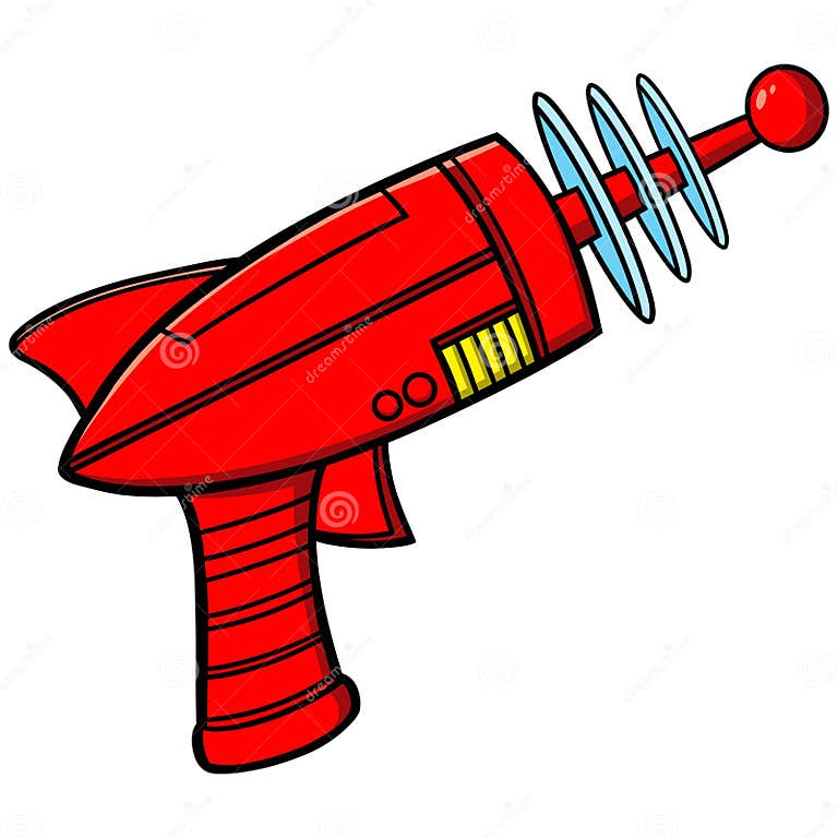 Ray Gun stock vector. Illustration of exploration, technology - 72950625