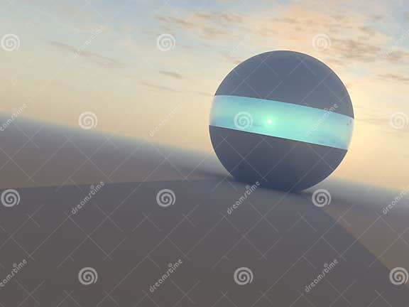 Ray of Hope Sphere stock illustration. Illustration of layout - 1347529