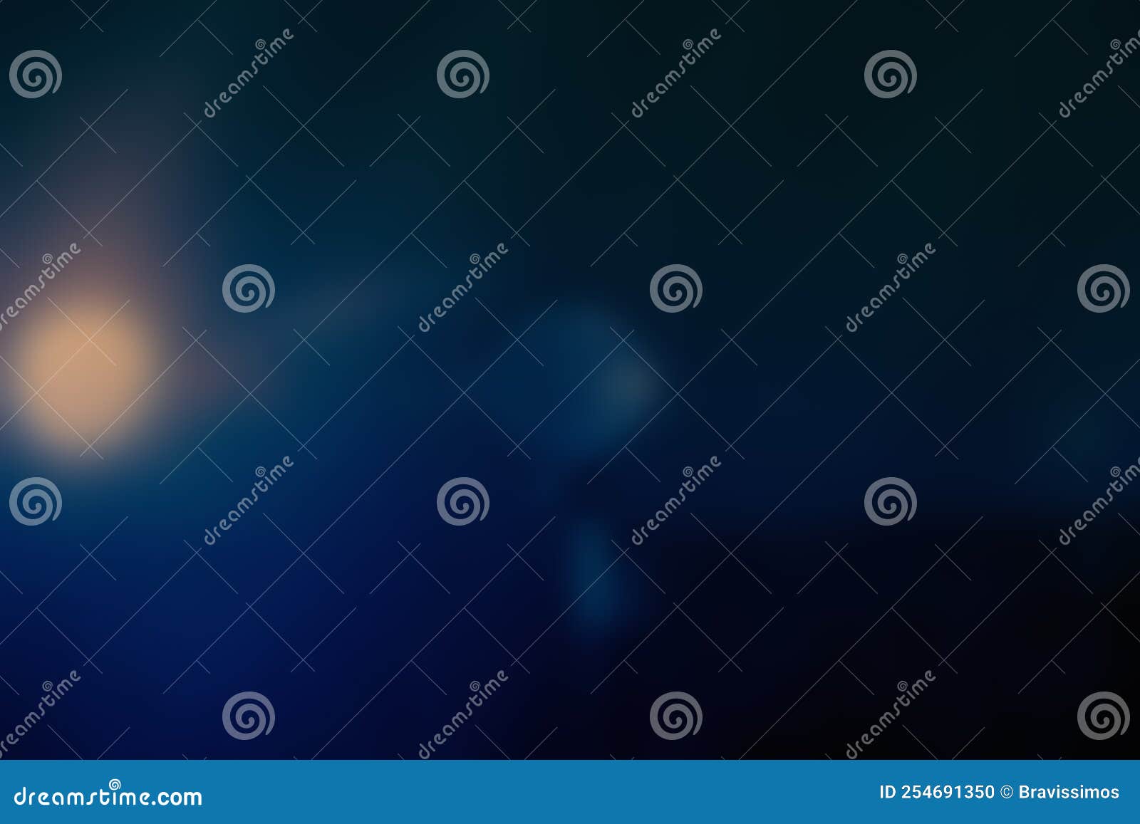 Ray of Lamp Spot Light Over Black Background, Square Stage Abstract ...