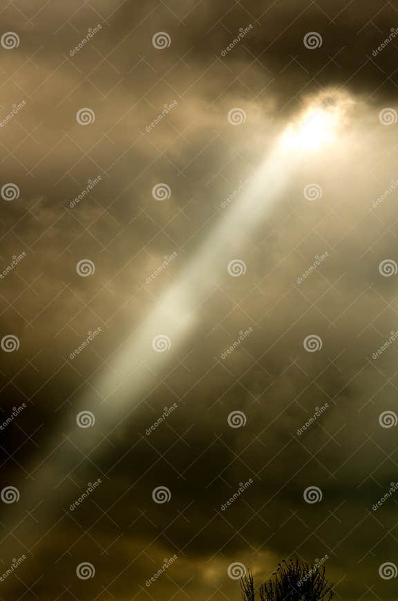 Ray of life stock image. Image of heat, heavenly, gray - 46314531