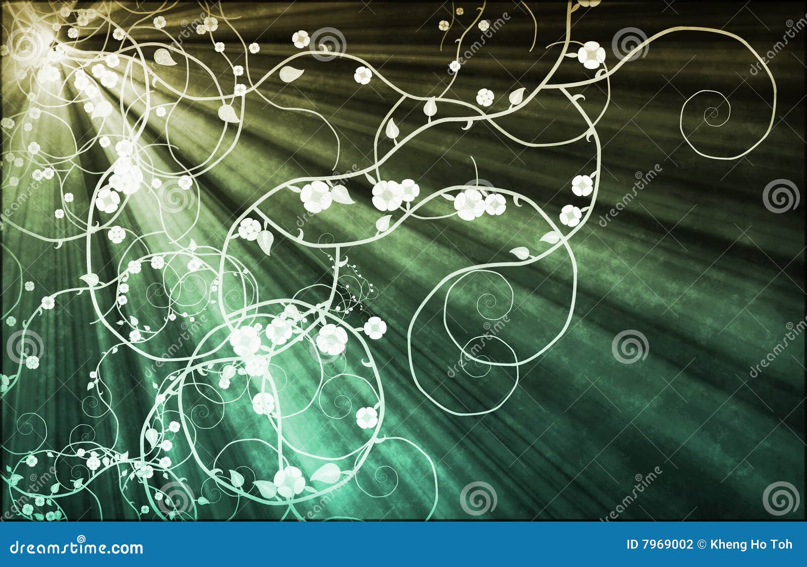 Ray of Light Beautiful Grunge Abstract Stock Illustration ...