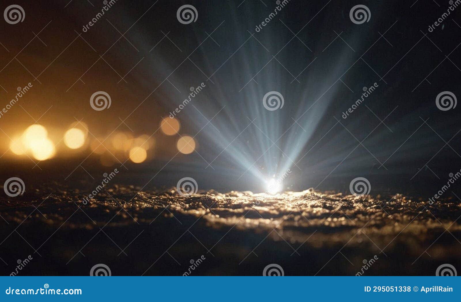 A Ray of Light in the Dark. Mystical Light Stock Photo - Image of ...