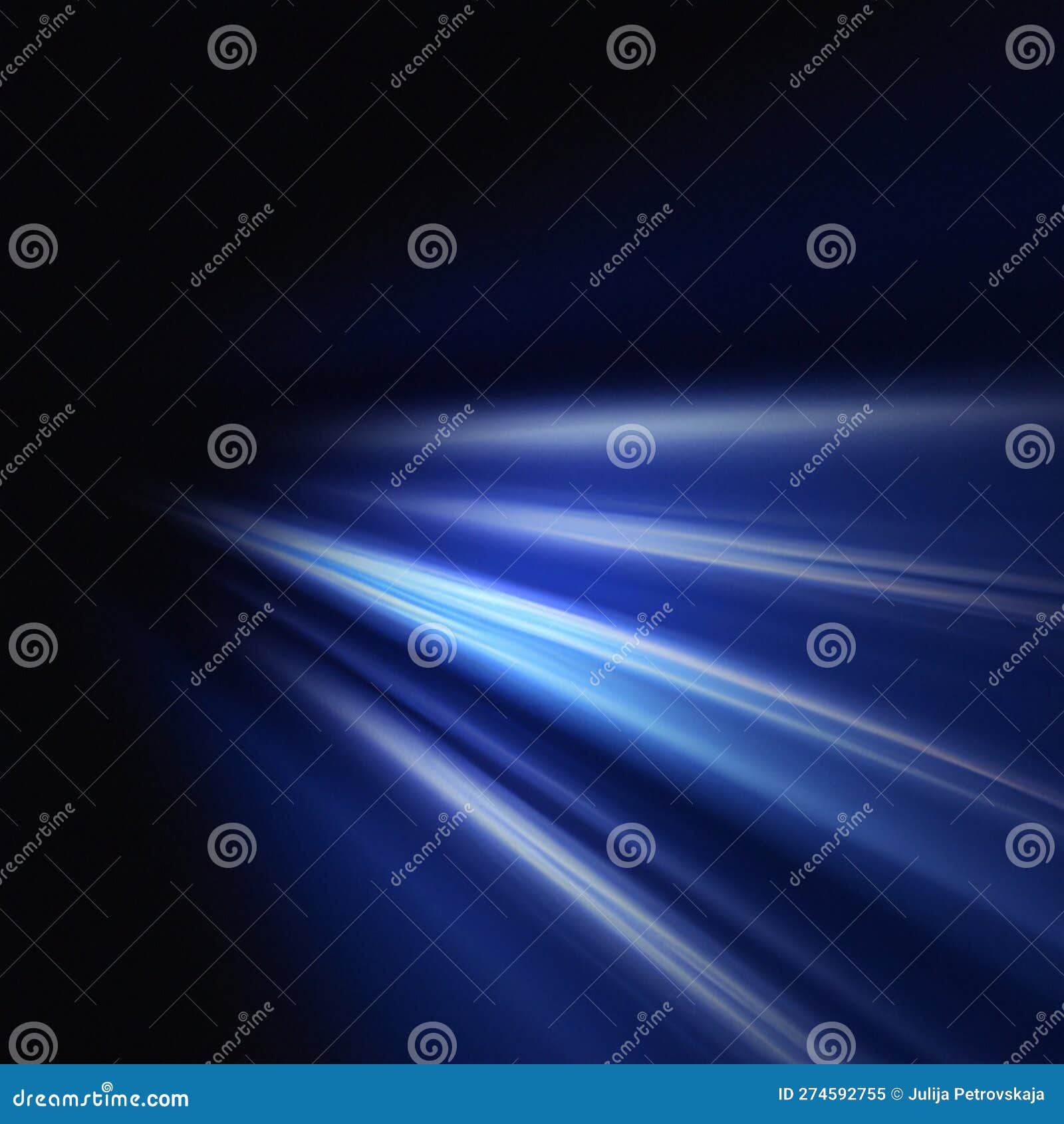 Ray Light Effects on Black Background for Overlay Design. Rays of Light ...