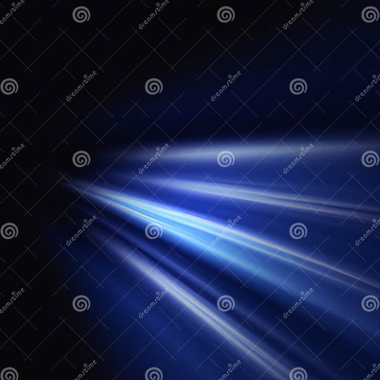 Ray Light Effects on Black Background for Overlay Design. Rays of Light ...
