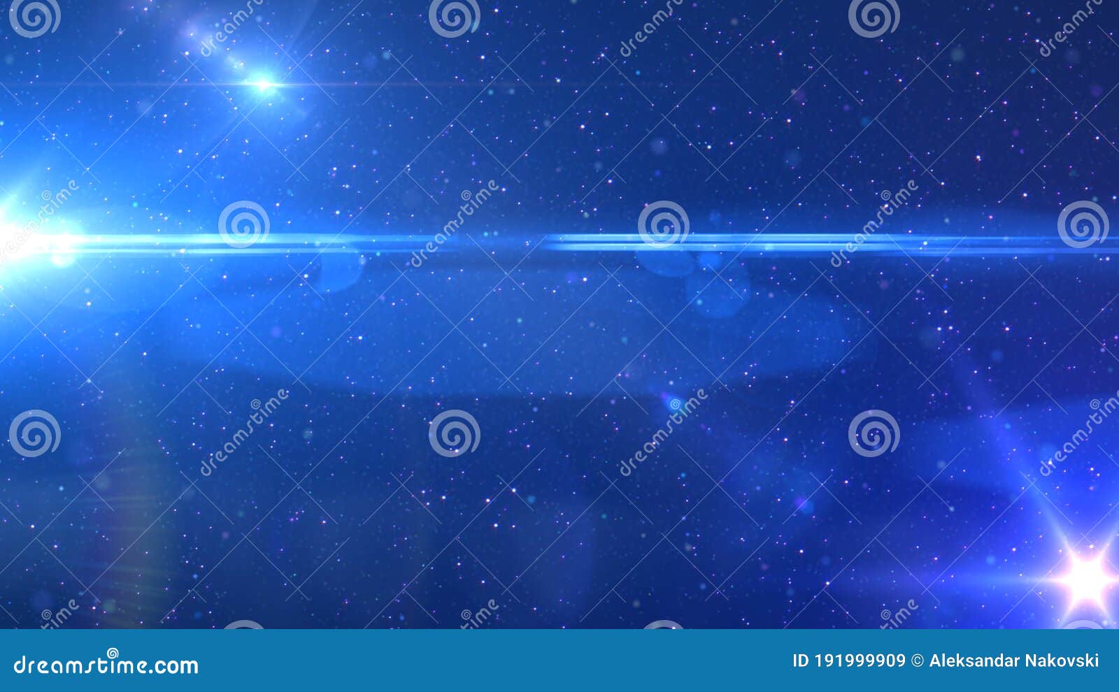 Ray Light Star Sky in Space Stock Illustration - Illustration of ...