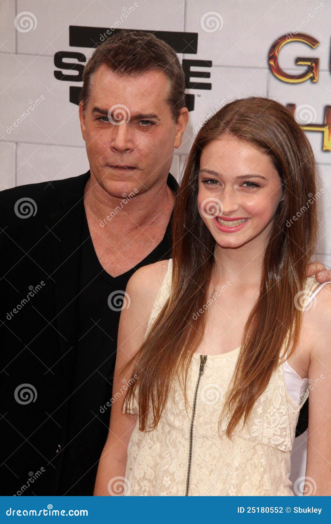 Ray Liotta and Daughter at Spike TV S 2012 Editorial Photography ...