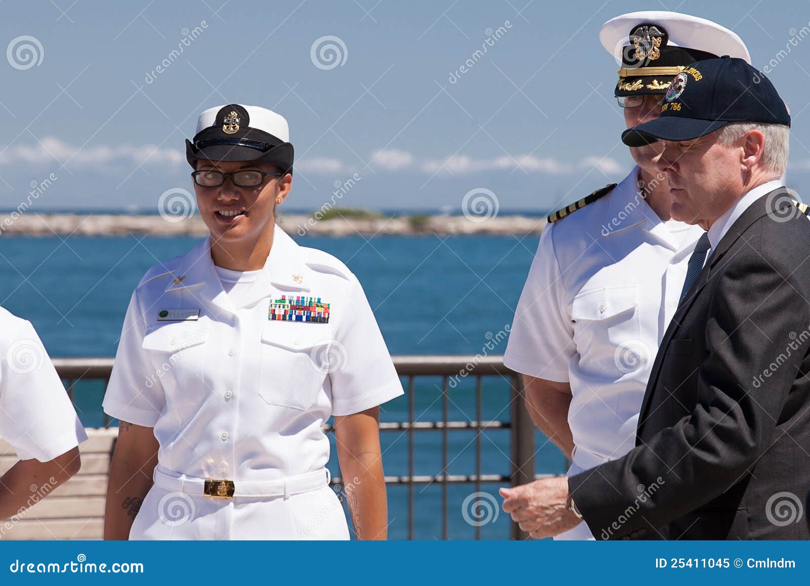 Ray Mabus at USS Illinois Naming Ceremony Editorial Image - Image of ...