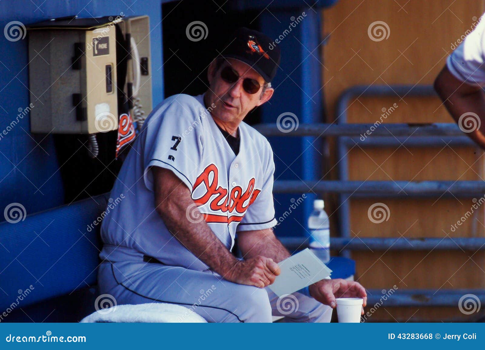 Ray Miller, Baltimore Orioles Editorial Stock Photo - Image of sports ...