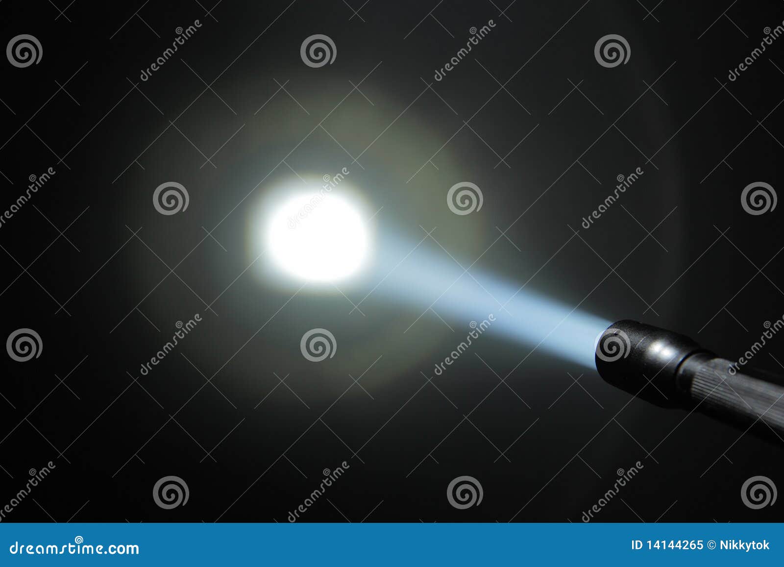 Ray of pocket flashlight stock image. Image of glowing - 14144265