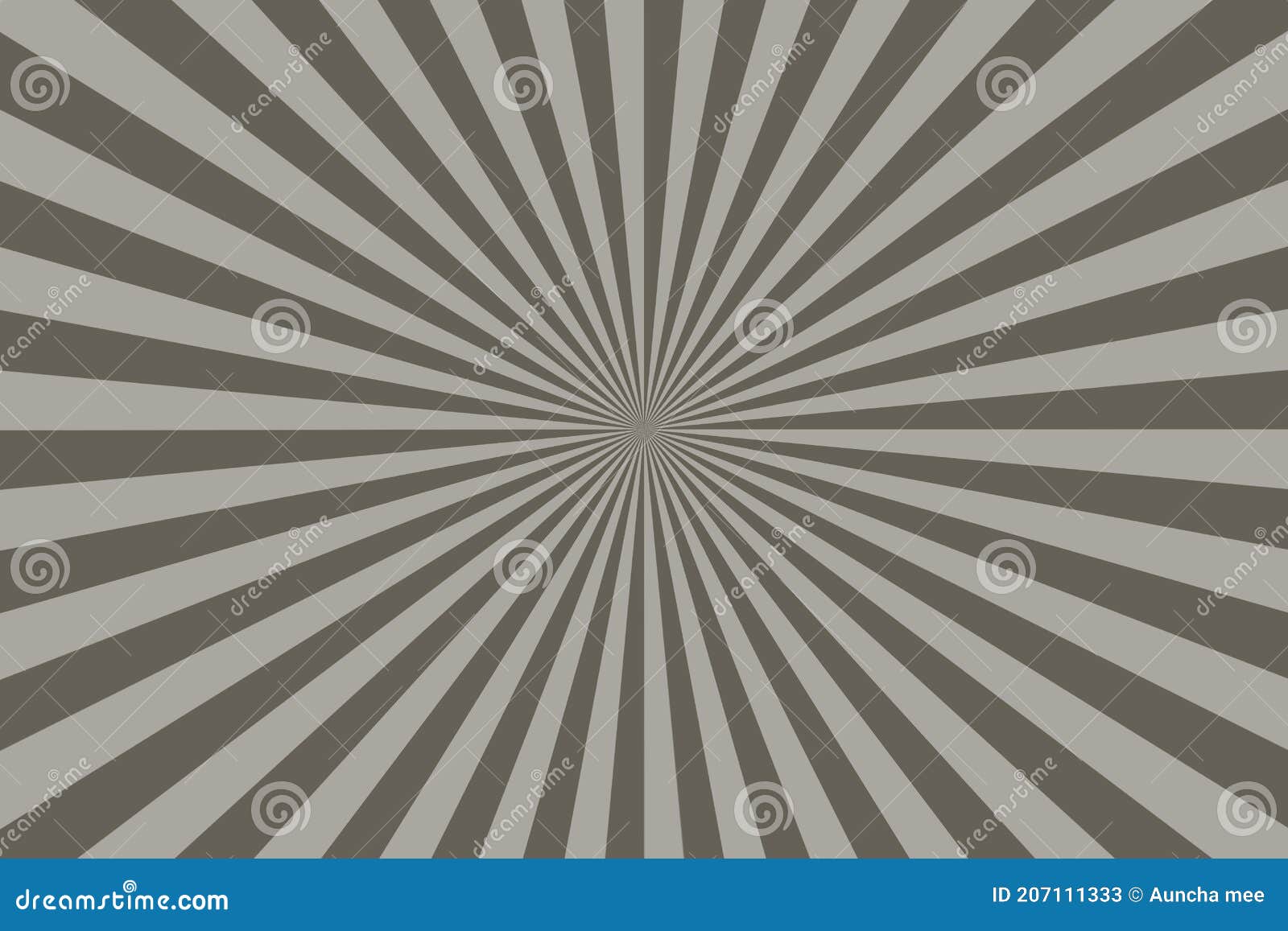 Ray Retro Background Gray Colored Rays Stock Illustration ...