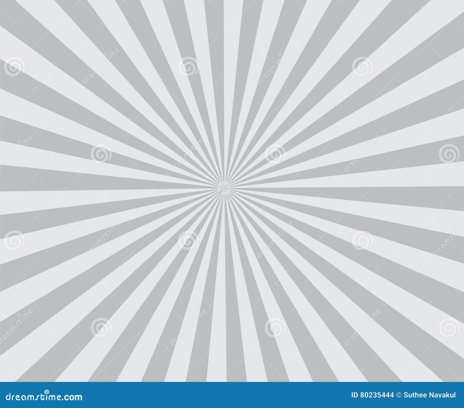 Ray Retro Background Gray Colored Rays Stylish Stock Vector ...