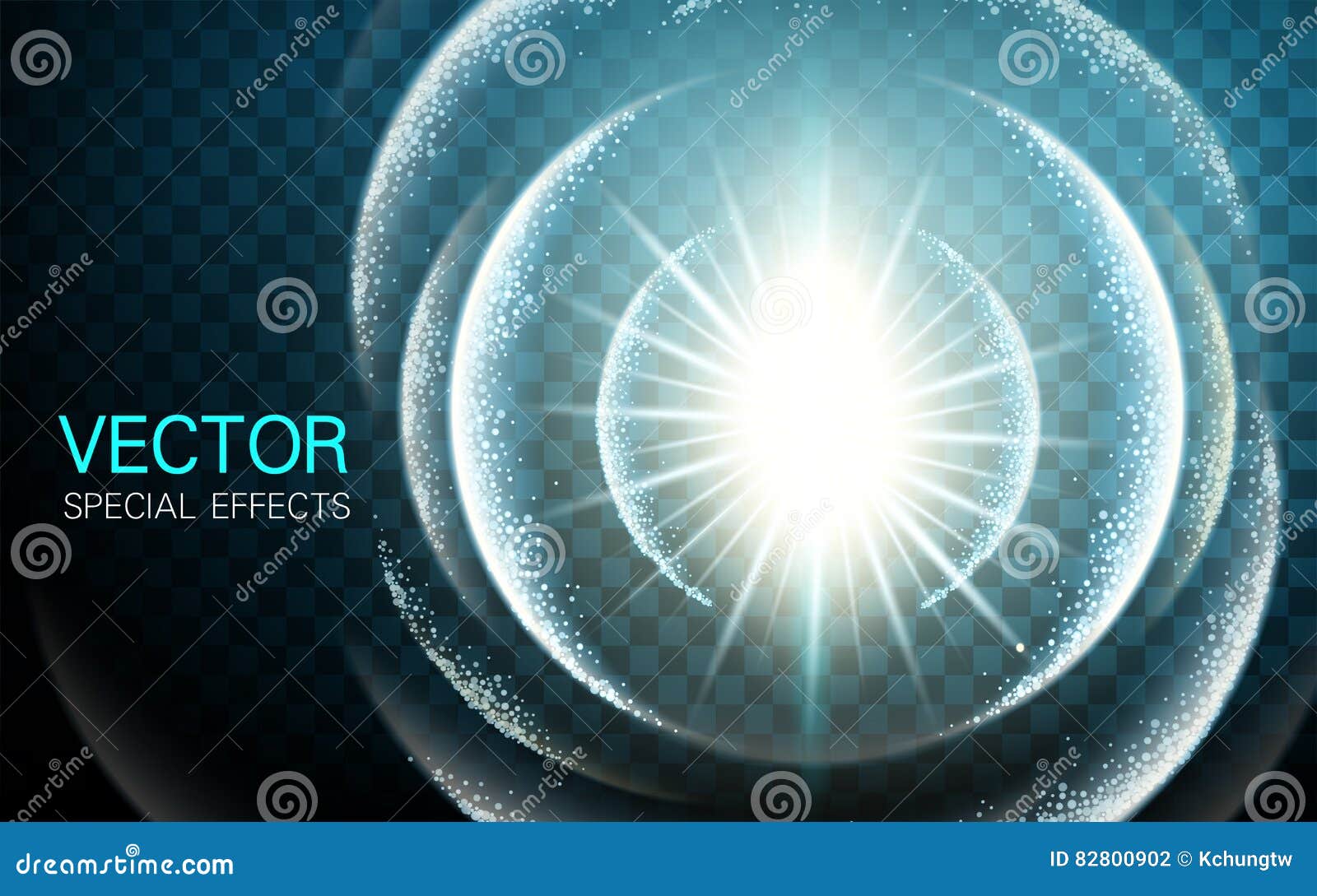 Ray and ripple elements stock vector. Illustration of environment ...