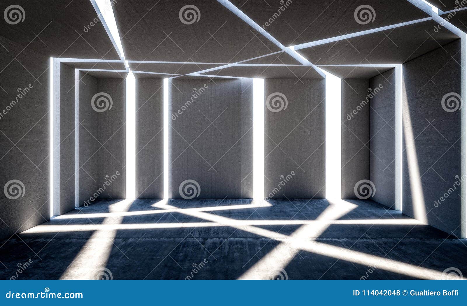 Ray into the room stock illustration. Illustration of construction ...