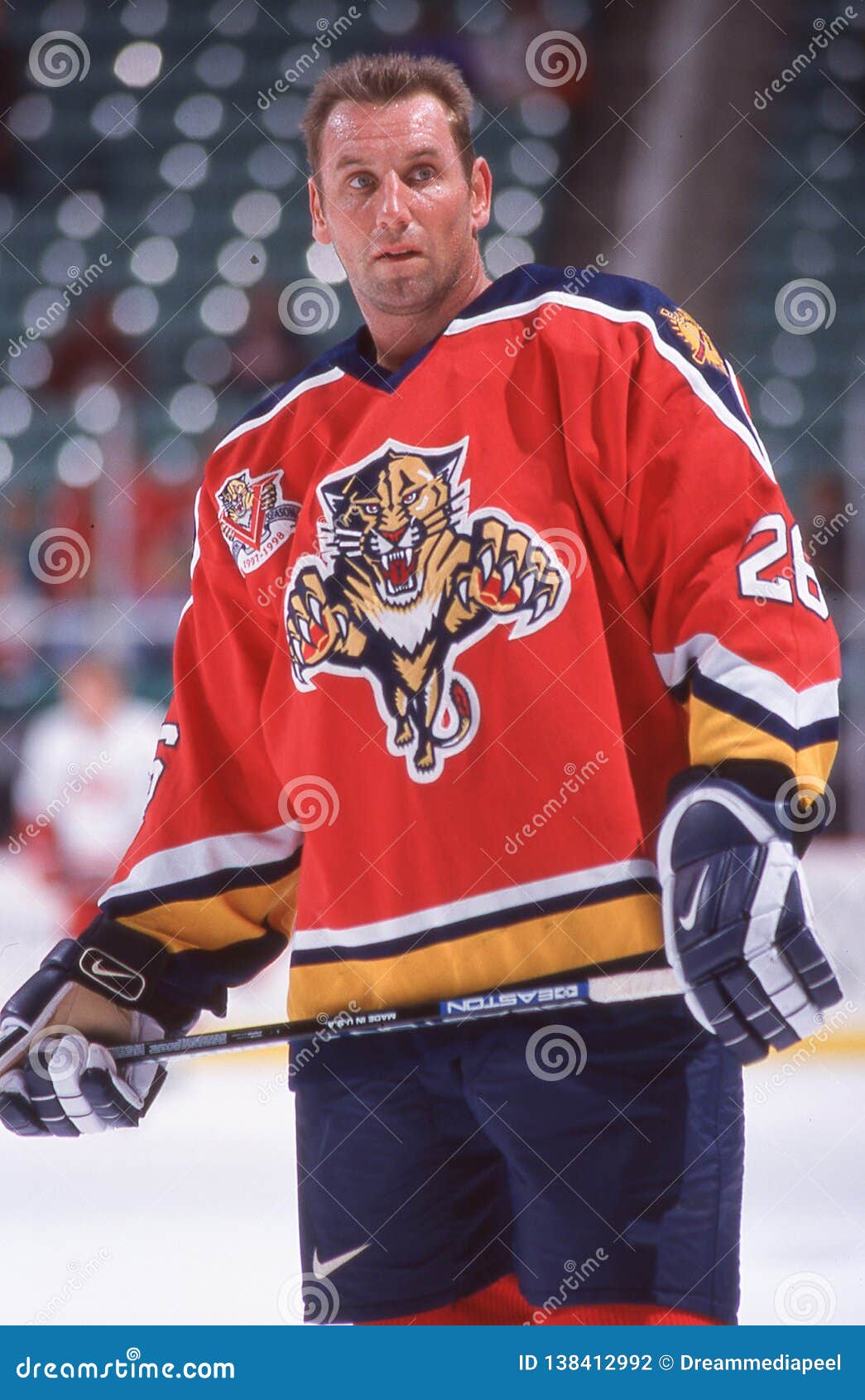 Ray Sheppard fotografía editorial. Imagen de liga, panteras - 138412992