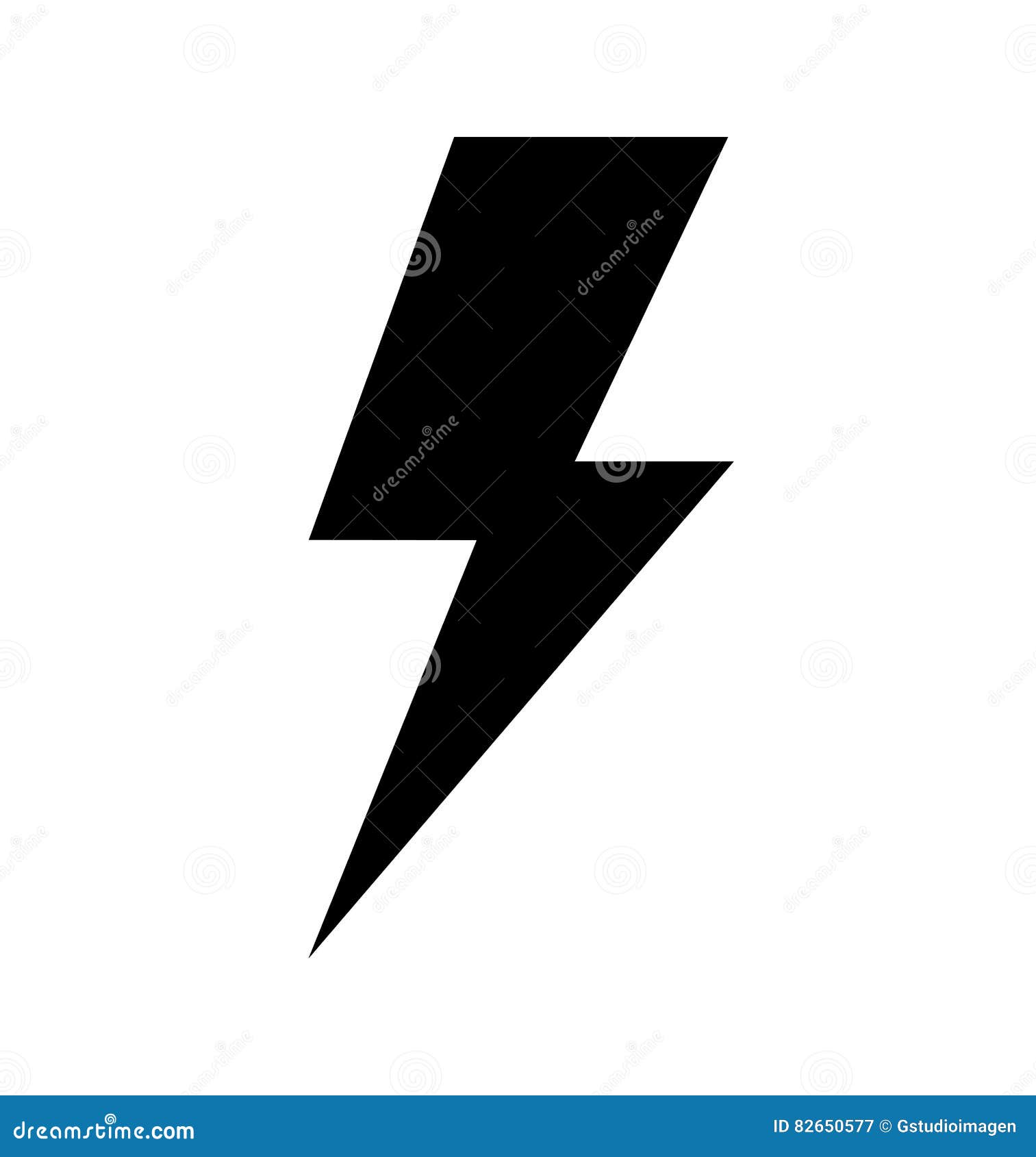 Ray storm isolated icon stock illustration. Illustration of silhouette ...