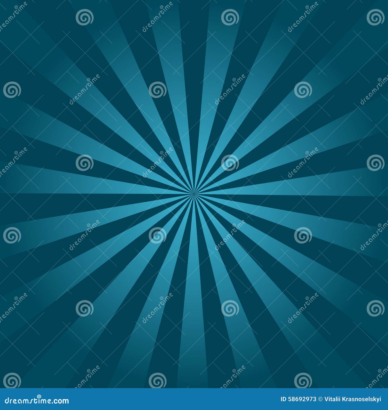 Ray Turquoise Retro Background Stock Vector - Illustration of graphic ...