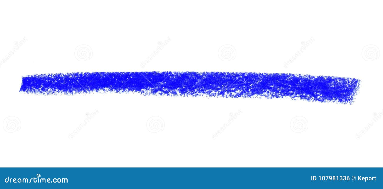 Raya Azul Pintada De La Tiza Stock de ilustración - Ilustración de raya ...