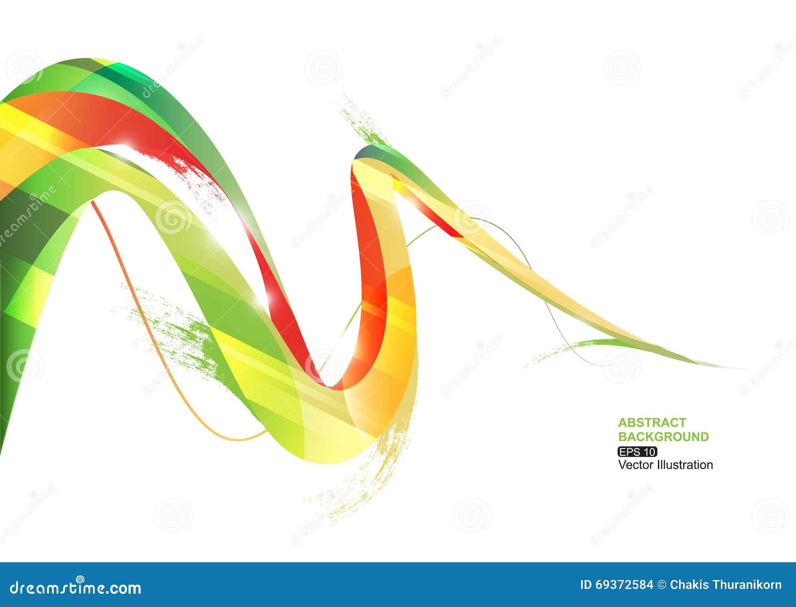 Raya verde del fondo ilustración del vector. Ilustración de creativo ...