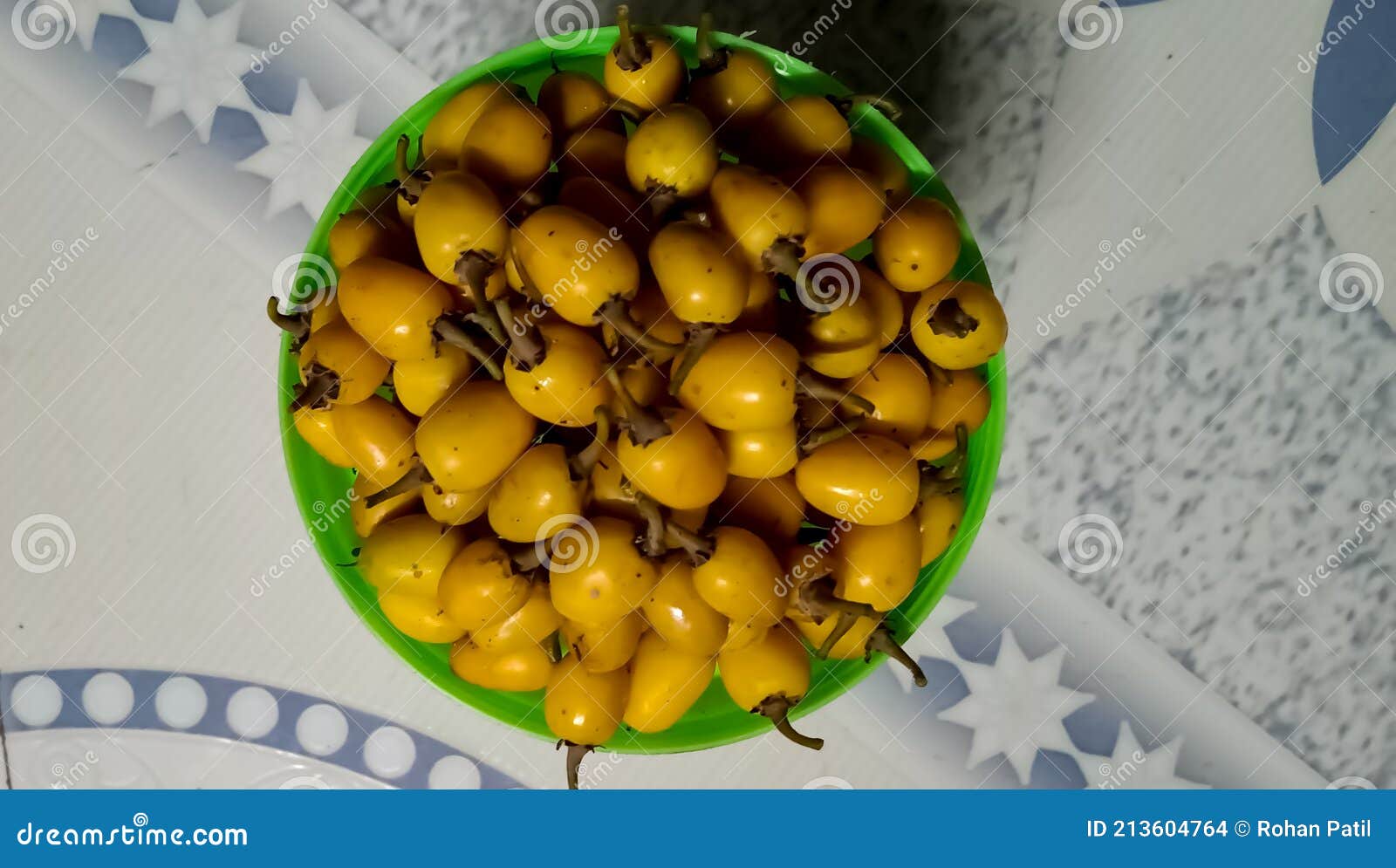 Rayan Wild Indian Fruit Yellow Colour Stock Photo - Image of healthy ...