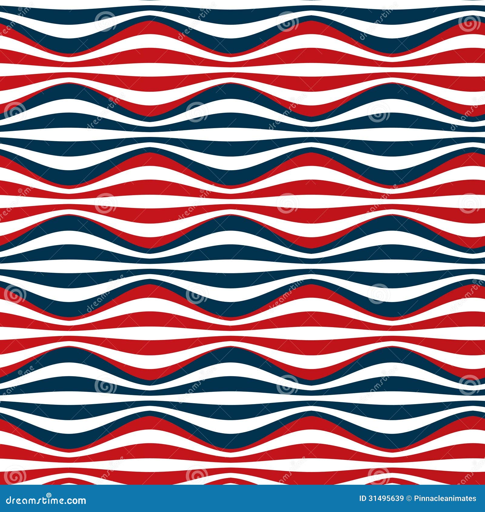 Rayas Azules Rojas Inconsútiles Ilustración del Vector - Ilustración de ...