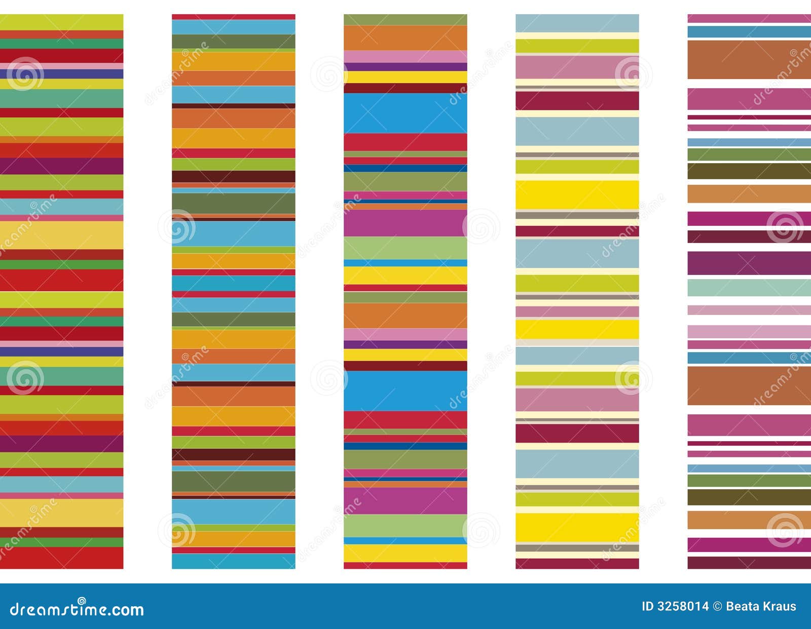 Rayas coloridas ilustración del vector. Ilustración de superficie - 3258014
