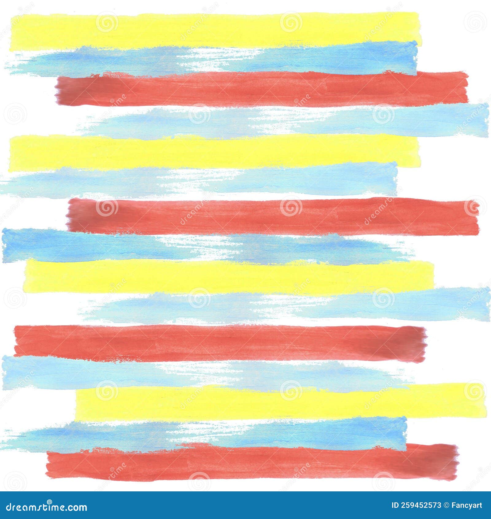 Rayas De Color Agua Con Colores Primarios Ilustración del Vector ...