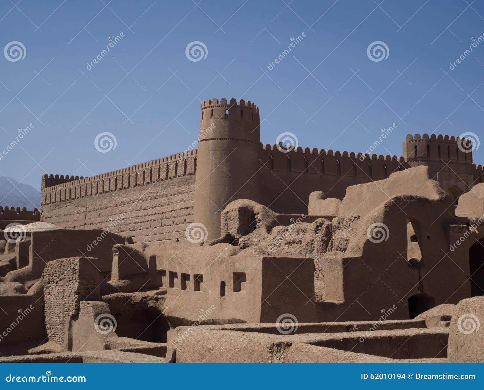 Rayen adobe citadel castle stock photo. Image of trip - 62010194