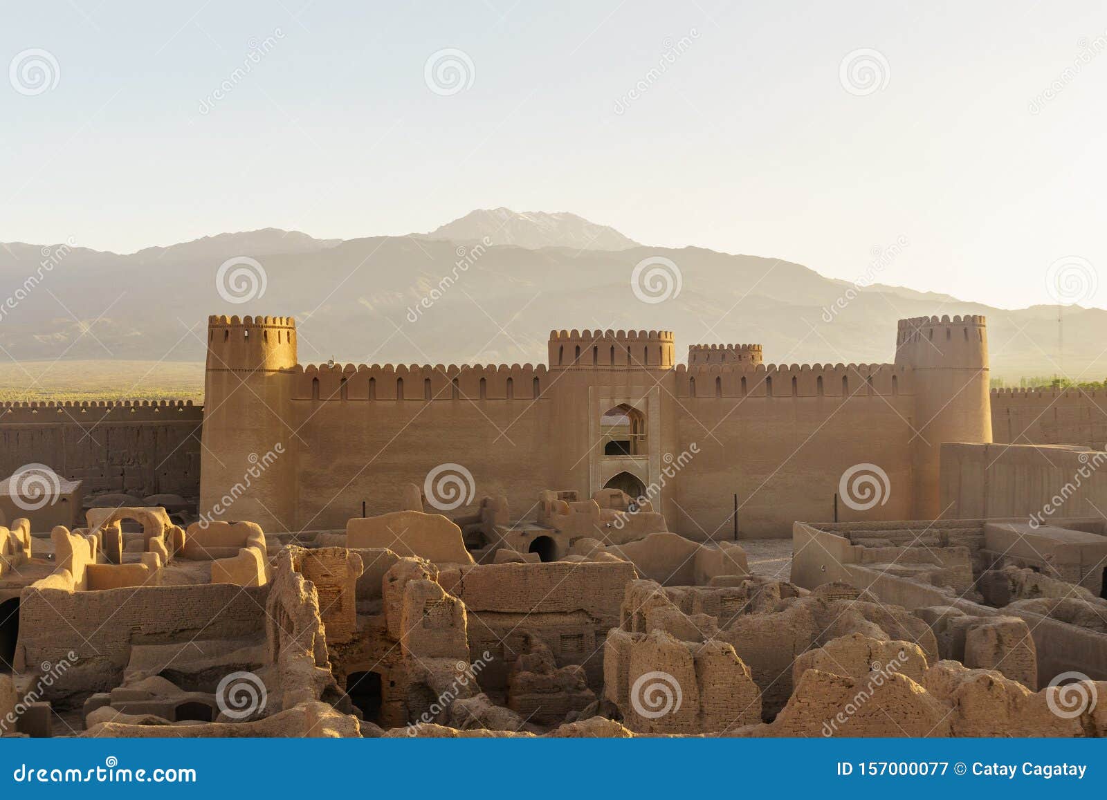 Rayen Castle in Kerman Iran Stock Image - Image of asia, islam: 157000077