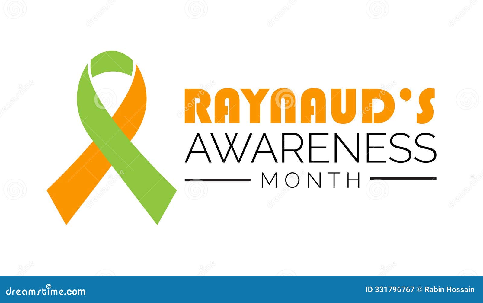 Raynauds Awareness Month is Observed Every Year on October. Stock ...
