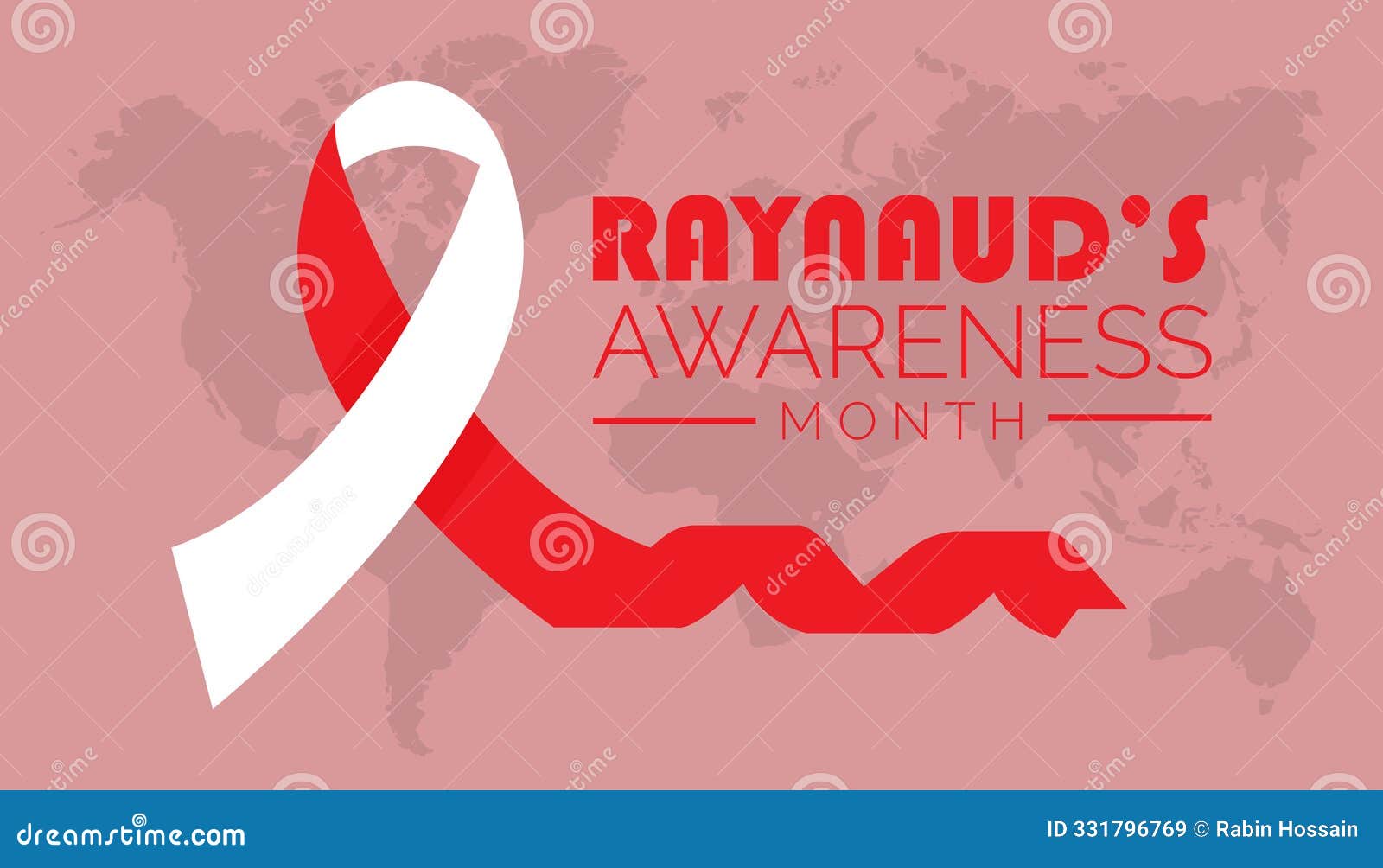 Raynauds Awareness Month is Observed Every Year on October. Stock ...