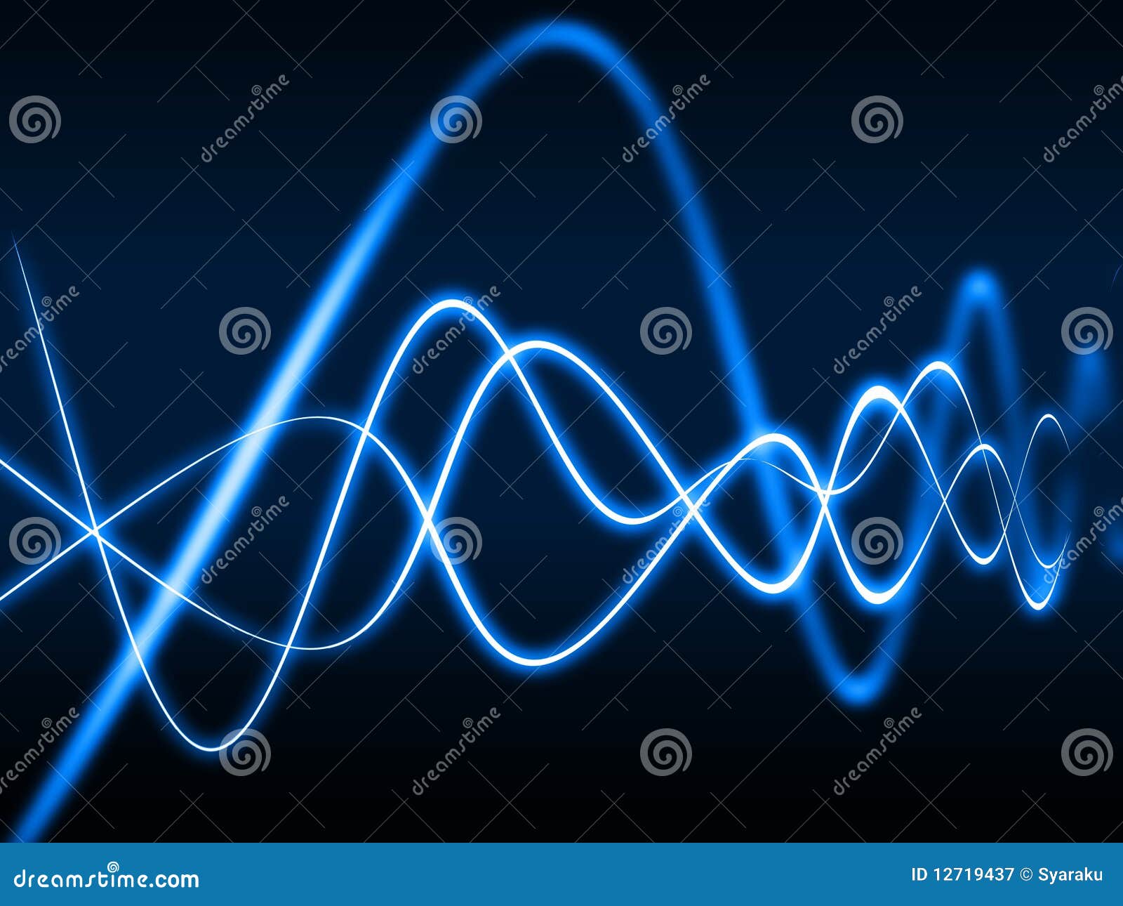 Rayo abstracto stock de ilustración. Ilustración de curva - 12719437