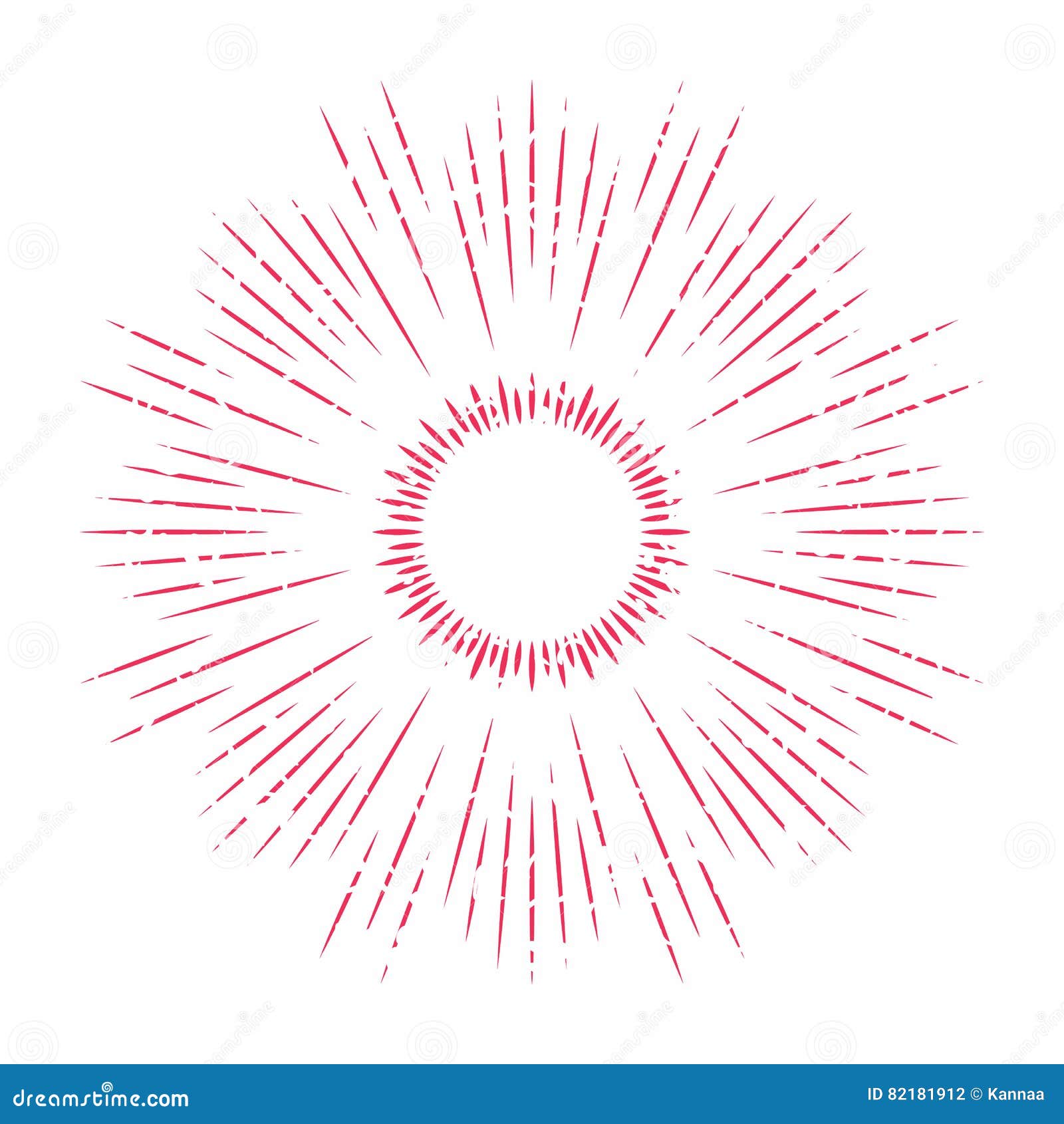 Rayo Abstracto Del Elemento De La Decoración Del Sol Stock de ...