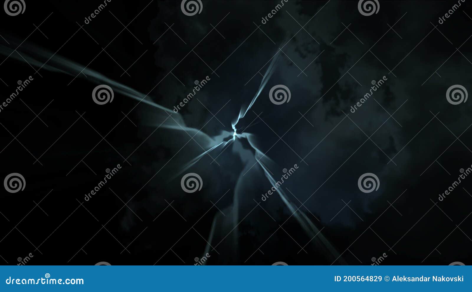 Rayo De Flash De Ensueño 4k Almacen De Video - Vídeo de niebla ...