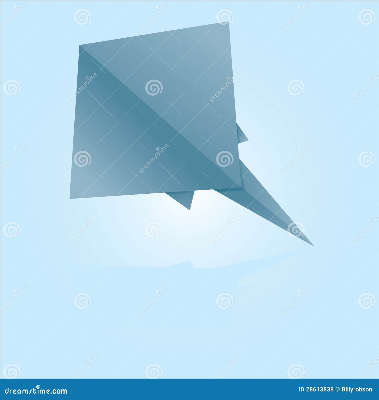 Rayo de Origami Sting ilustración del vector. Ilustración de vector ...