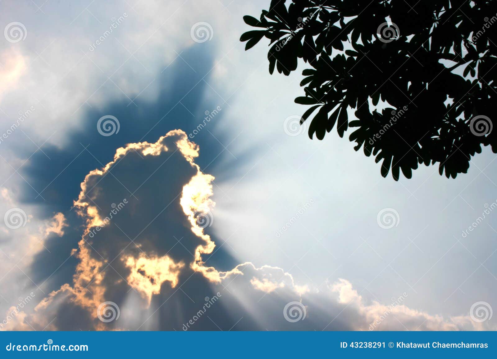 Rayo solar imagen de archivo. Imagen de escénico, anaranjado - 43238291