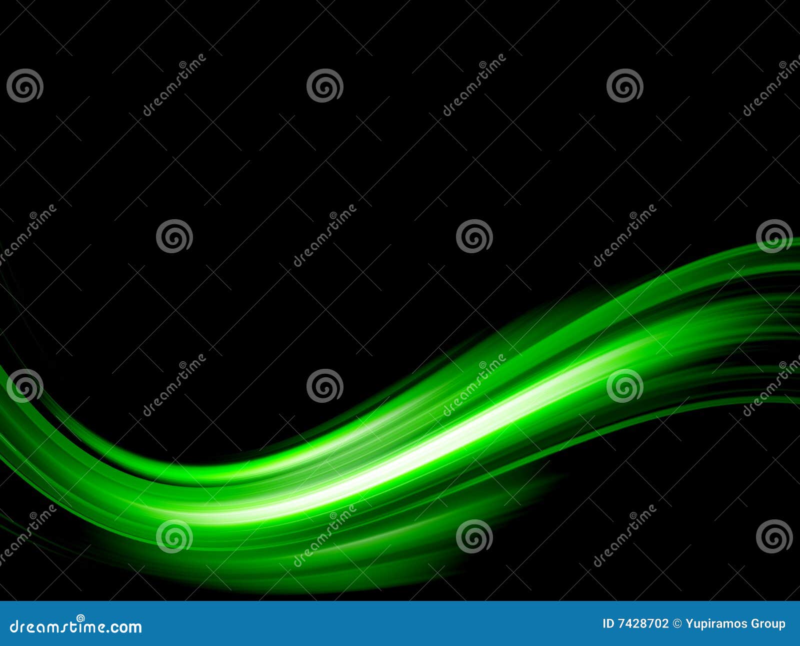 Rayo verde stock de ilustración. Ilustración de concepto - 7428702