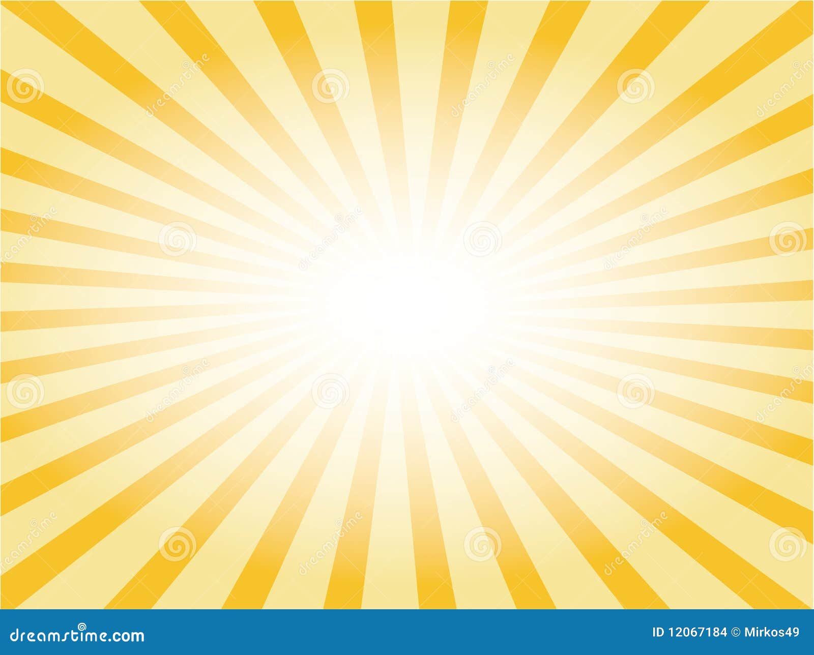 Rayon de soleil de vecteur illustration stock. Illustration du ...