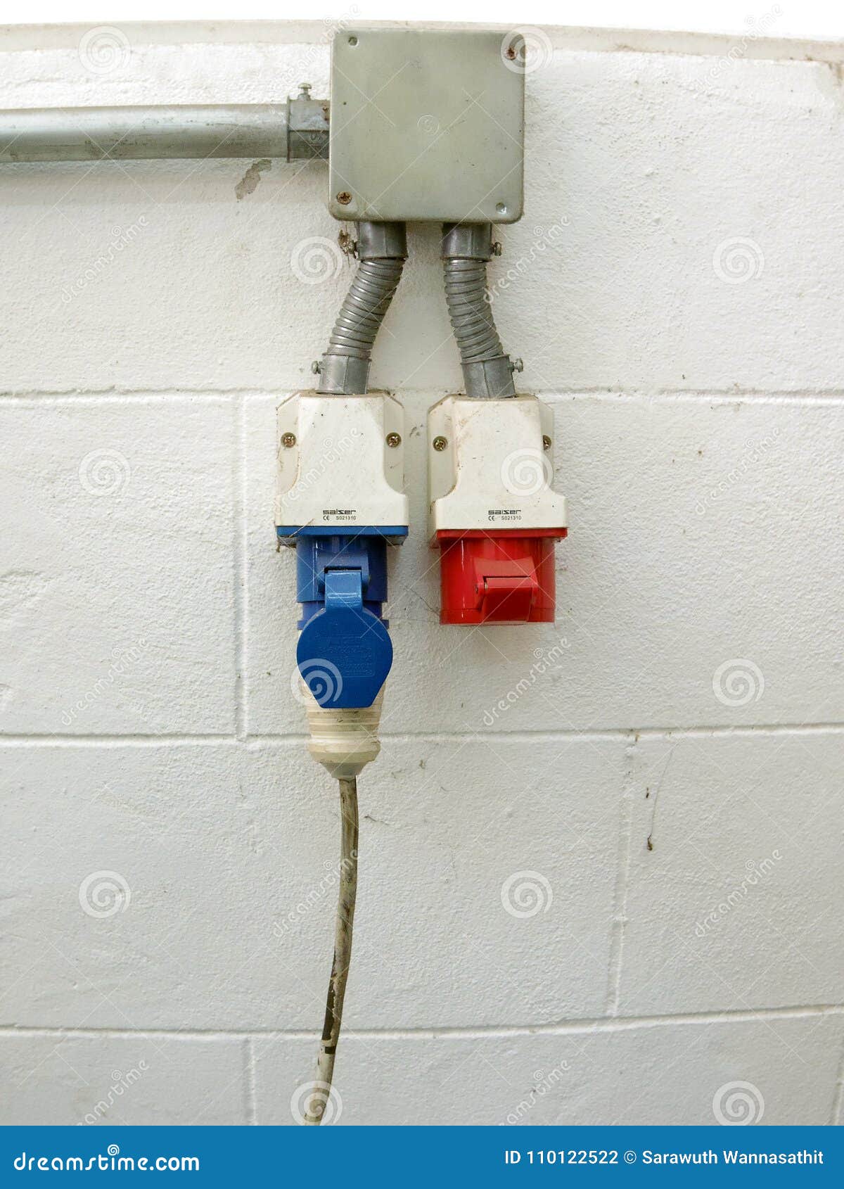 Electrical power plug stock photo. Image of supply, outlet - 110122522