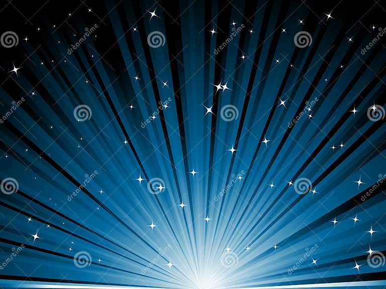 Rayos azules stock de ilustración. Ilustración de sunburst - 9203349