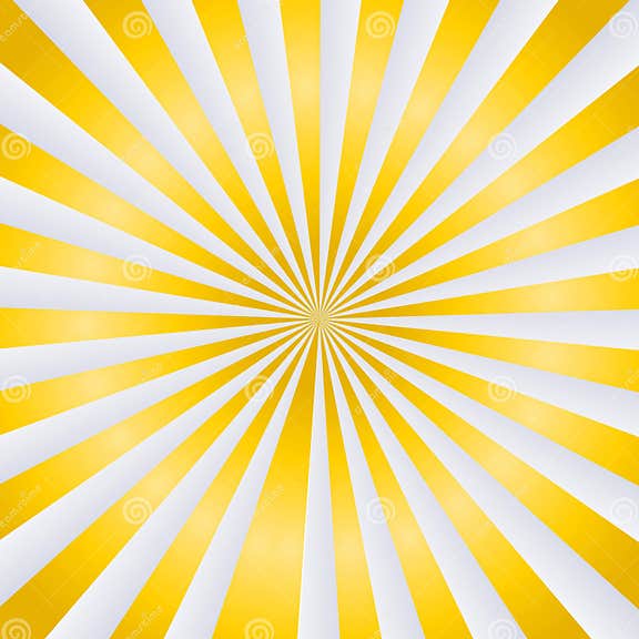 Rayos de oro del vector ilustración del vector. Ilustración de fulgor ...