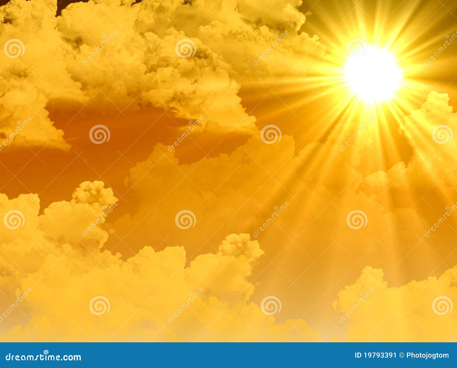 Rayos de sol calientes imagen de archivo. Imagen de exterior - 19793391