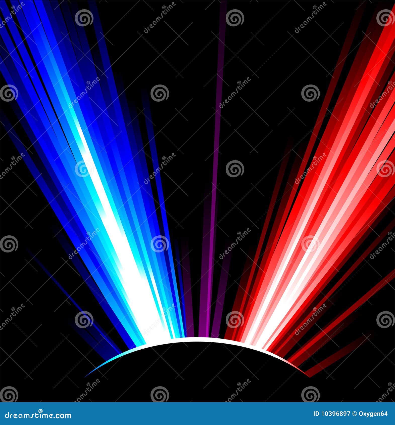 Rayos en negro ilustración del vector. Ilustración de amanecer - 10396897