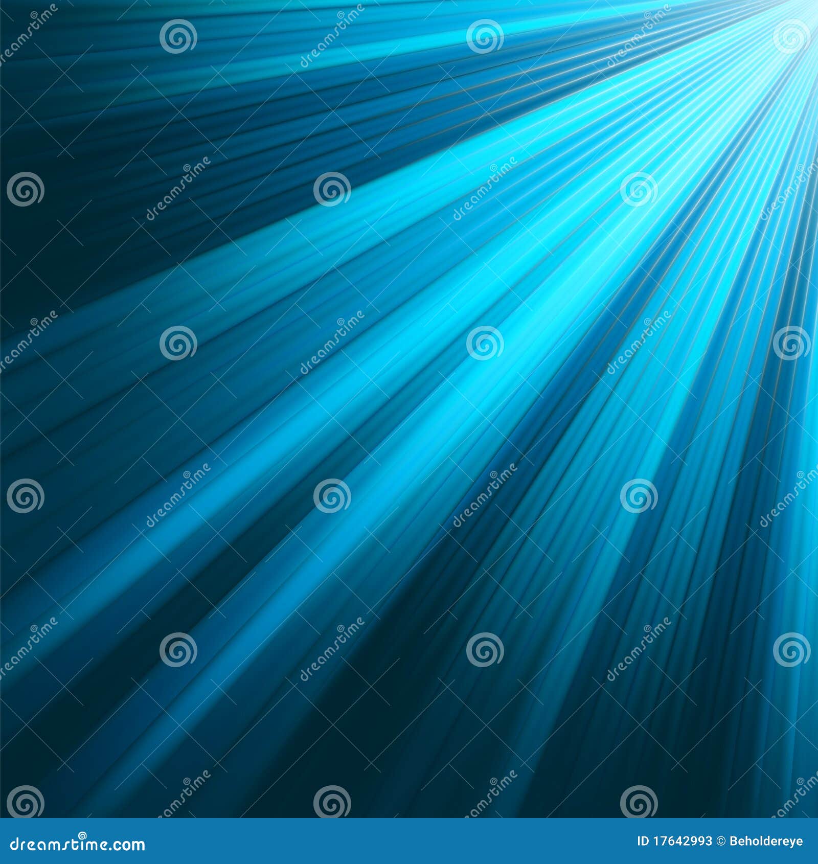 Rayos Luminosos Azules. EPS 8 Ilustración del Vector - Ilustración de ...