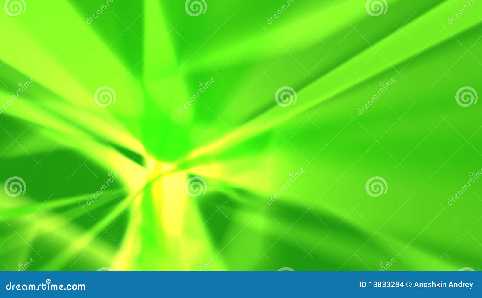 Rayos Verdes - Fondo Abstracto Stock de ilustración - Ilustración de ...