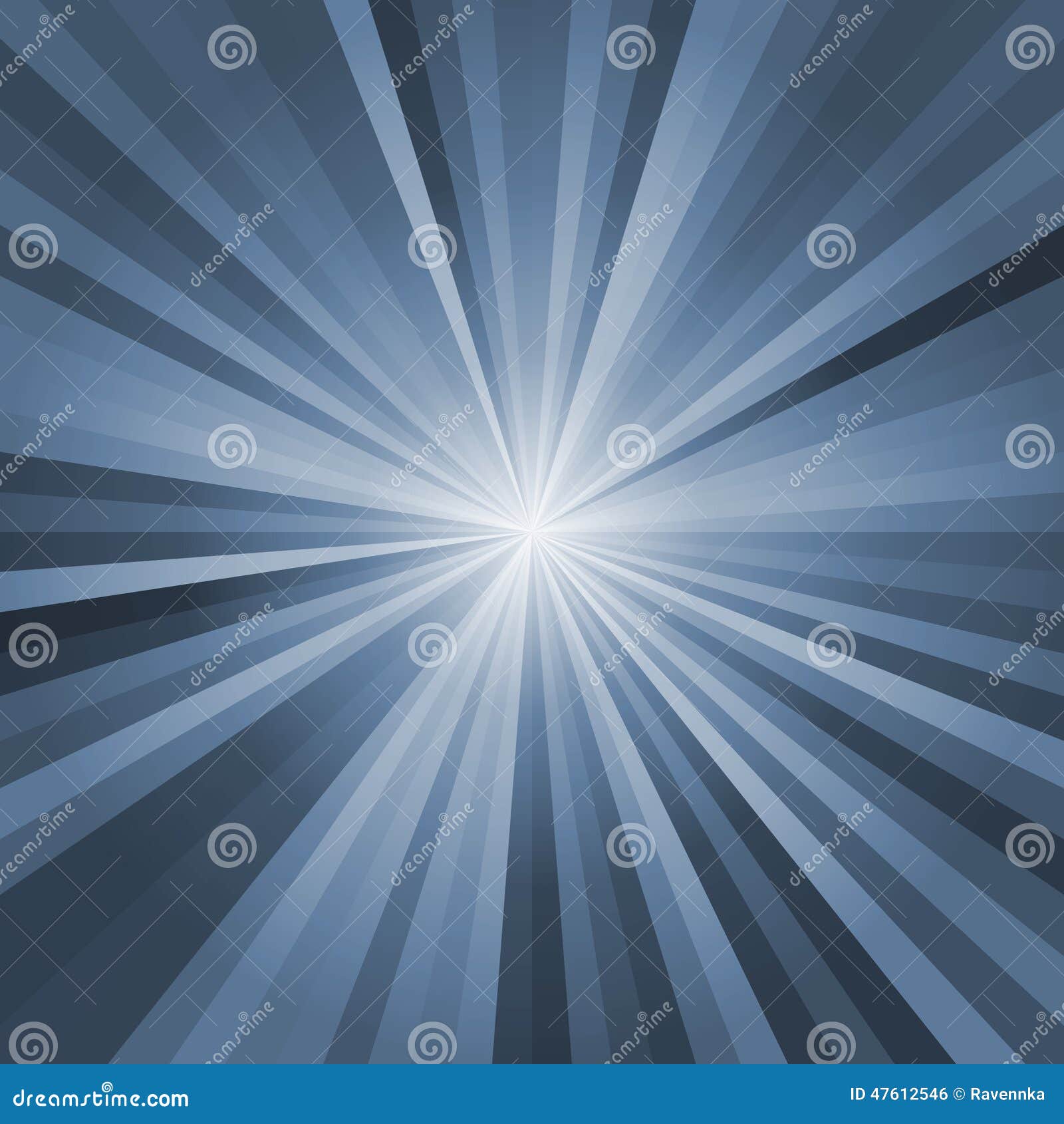 Rays Backdrop with Light Burst in the Middle Stock Illustration ...
