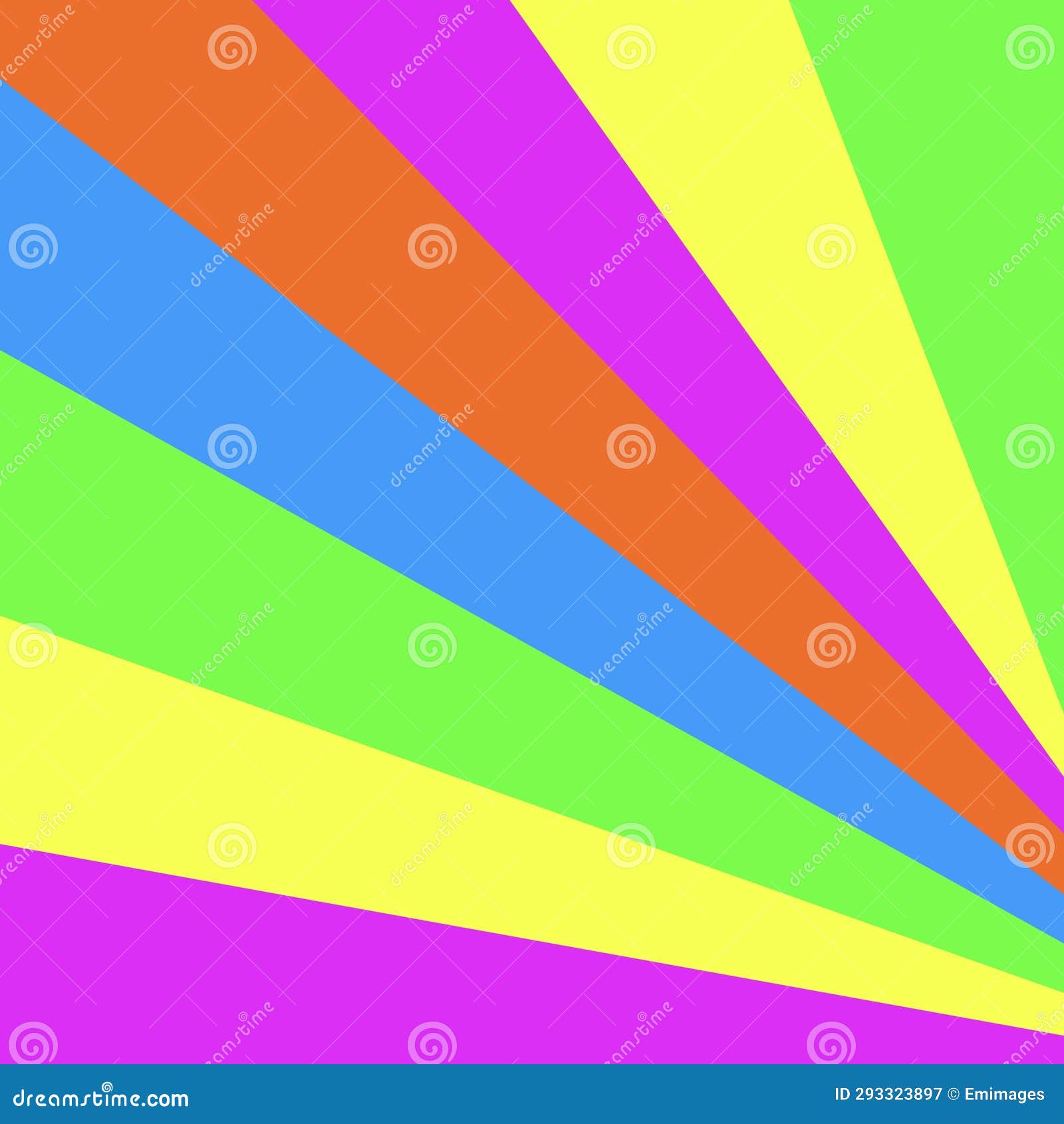 Rays Background with Bright Color Palette Stock Illustration ...