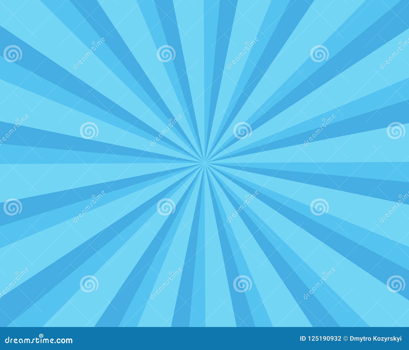 Rays Background. Illustration for Your Bright Beams Design. Sun Ray ...