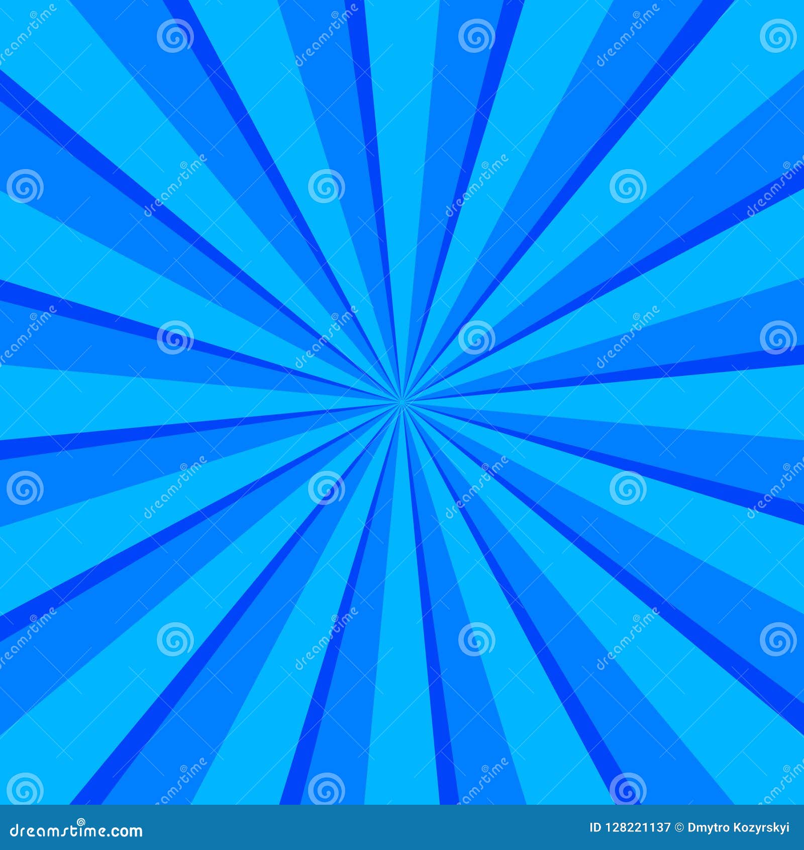 Rays Background. Illustration for Your Bright Beams Design. Sun Ray ...